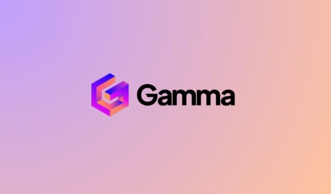 Gamma App — generátor prezentací a webů